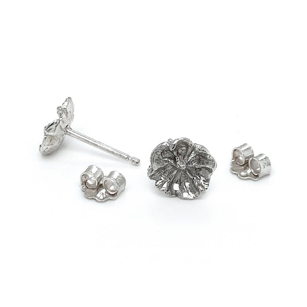 Sterling Silver Efflorescent Stud Earrings - "Lucy" – Alara