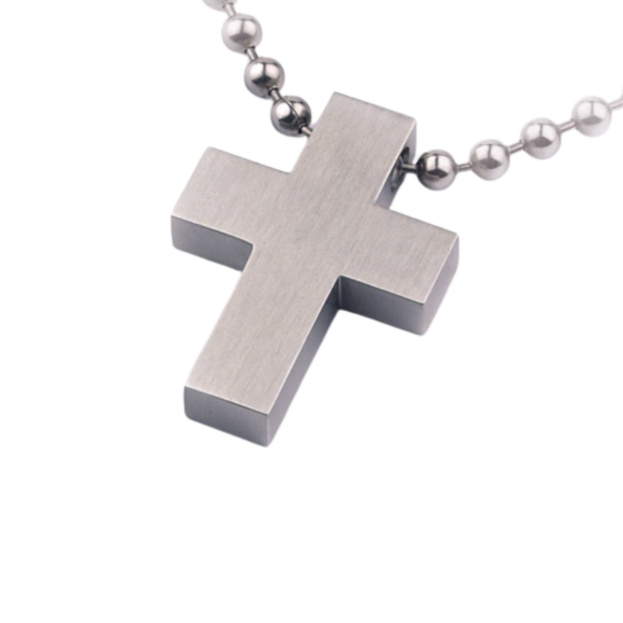 Stainless Steel Pendant - "Large Cross" – Alara